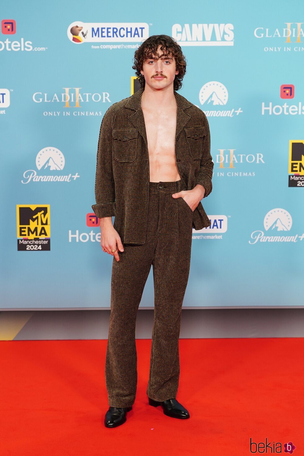 Benson Boone en los MTV EMAs 2024 - Foto en Bekia Actualidad